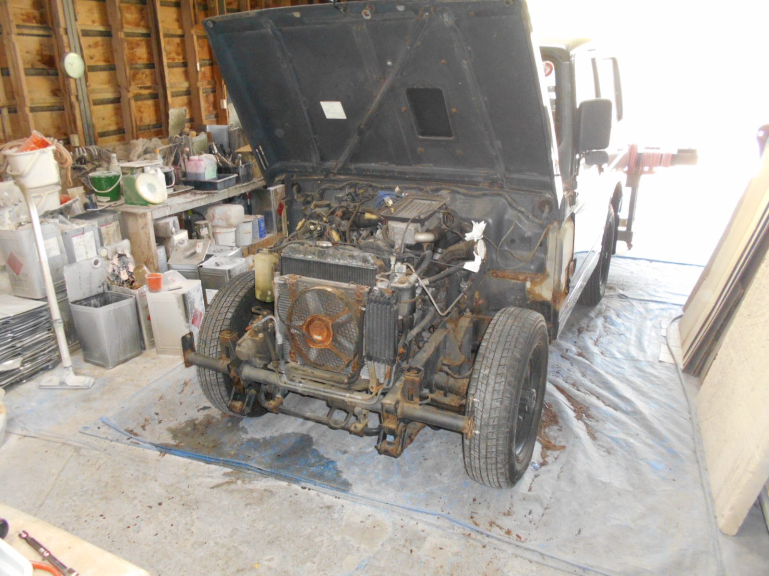 ジムニー・JA11・FRPフロントフェンダー交換 | ハンドクラフト